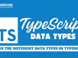 Typescript Data Types Learn The Different Data Types In Ts