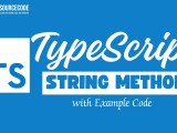 String Methods In Typescript With Example Code
