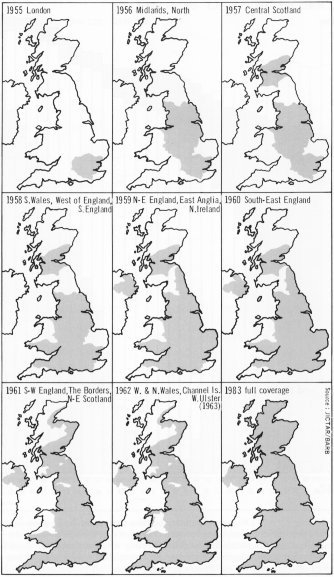 ITV Story | Transdiffusion presentation - Looking back at 1955 from 1965