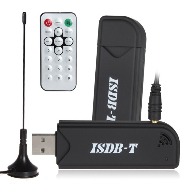 USB ISDB-T Digital TV-Stick for computer PC notebook win10 Video ...
