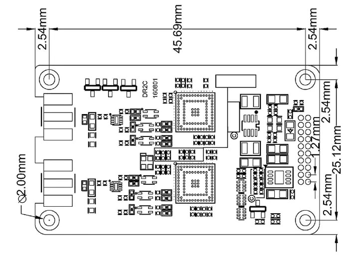 DR2C COFDM双天线接收解调模块