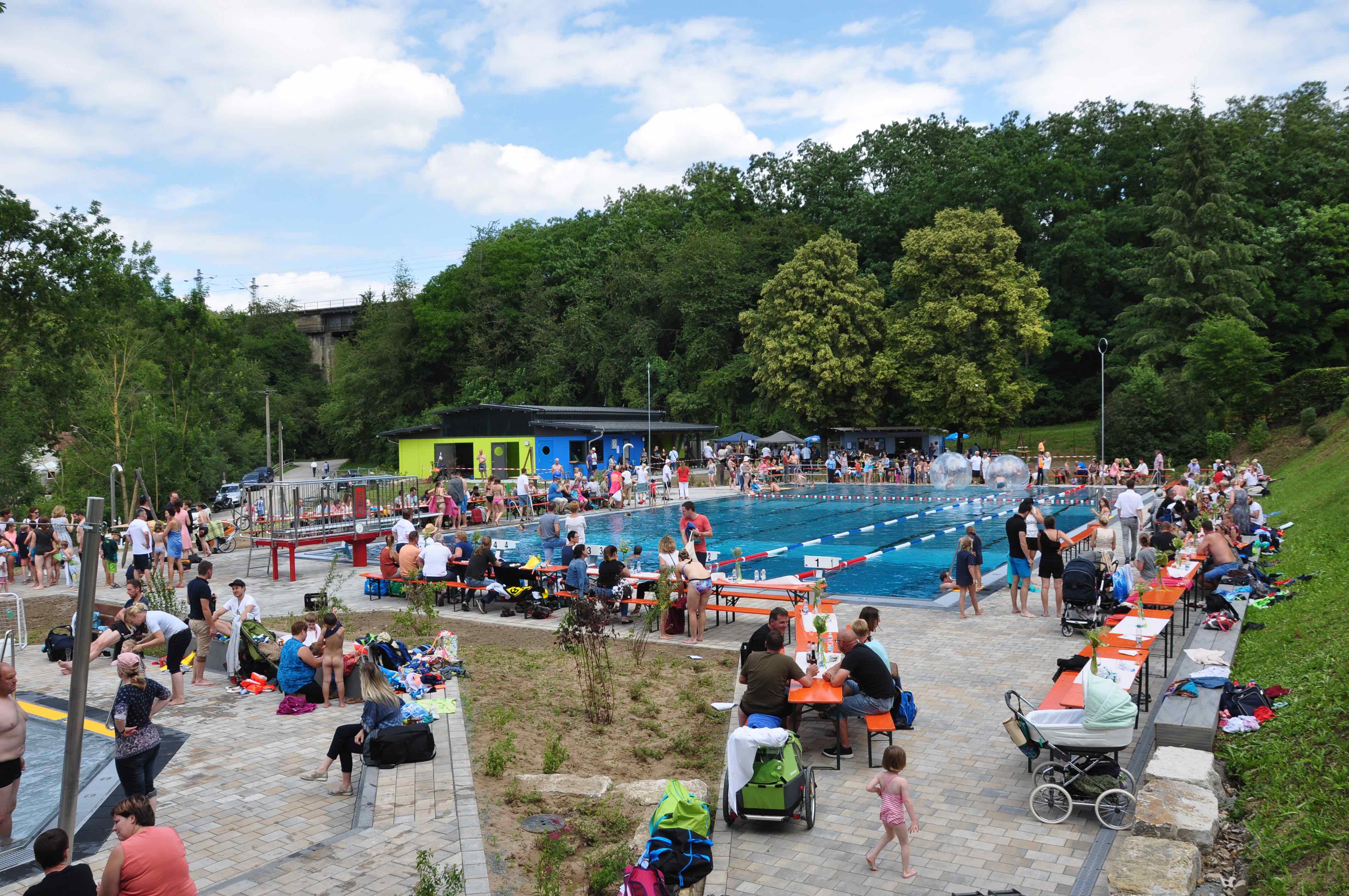 Einweihung Terrassenbad – Ivo Huber