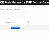 Qr Code Generator Php Source Code I Want Source Codes