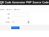 Qr Code Generator Php Source Code I Want Source Codes