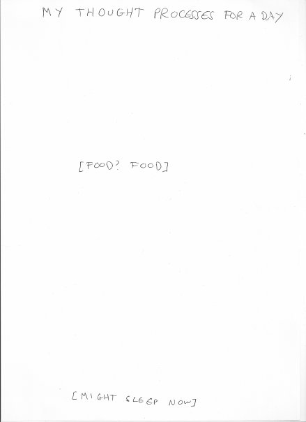 thought process. | i was an optimist once.