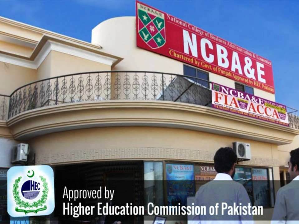 National College of Business Administration and Economics (NCBAE ...