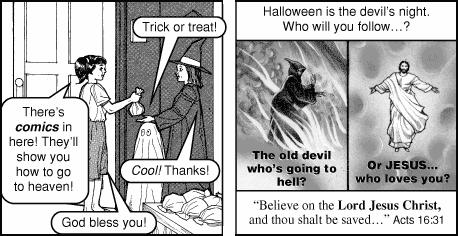 Chick Tract Review: The Devil’s Night | Jack Chick's Funnybook Gospel