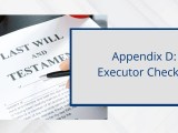 Appendix D Executor Checklist Jack Lumsden Cfp