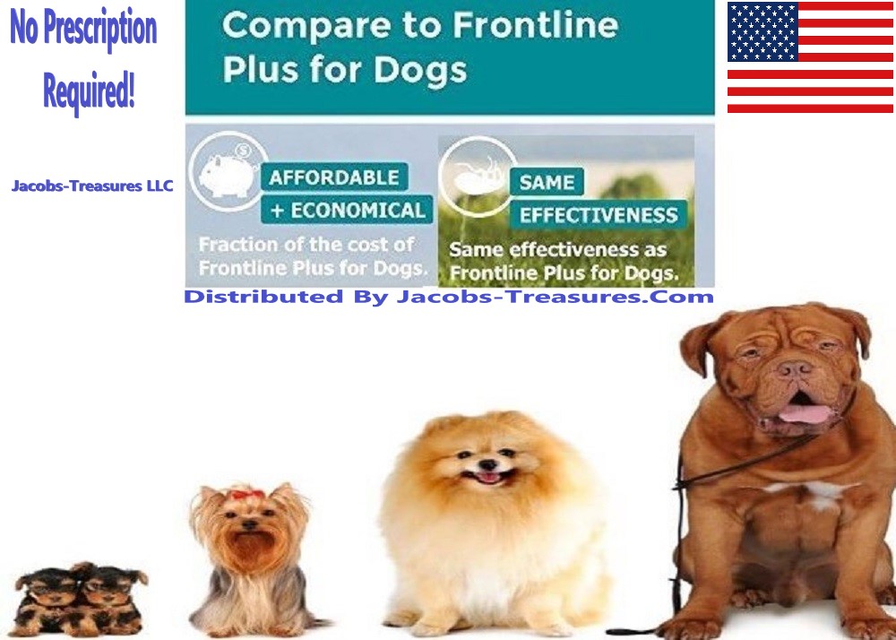 12 Month’s Generic Frontline Plus For Medium Dogs 23-44 Pounds, Flea ...