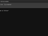 Getting Started With Titiler Dimple