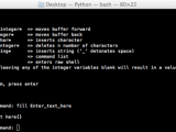 Basic Text Editor Interface James Fator