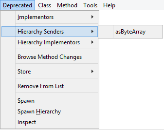 Introducing the Senders of Deprecated Browser | Cincom Smalltalk Tech Tips
