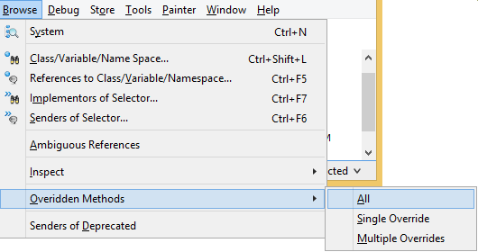 Introducing BrowseOverrides | Cincom Smalltalk Tech Tips