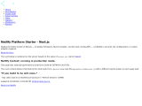 Next Js On Netlify Platform Starter Jamstack Themes