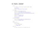 No Style Please Jamstack Themes