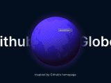 Data Visualization On A Globe Inspired By Github S Homepage
