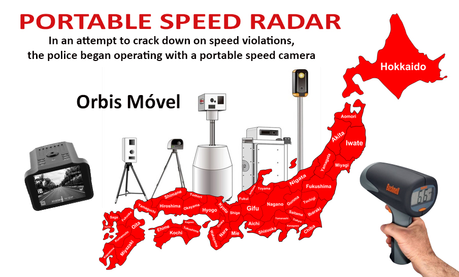 Japan increases monitoring of speed violations using Portable Radar ...