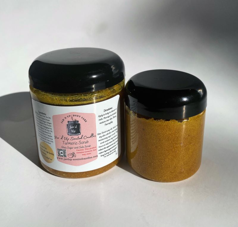 Turmeric Scrub - Jar'd Up Scented Candles