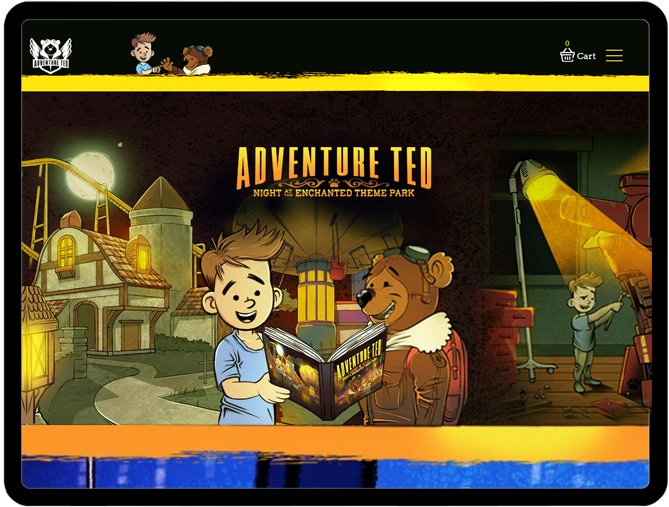 Adventure Ted World | Jason Hunter Design