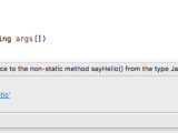 Fix Cannot Make Static Reference To Non Static Method Java2blog