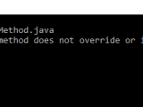 Method Overriding In Java With Example Javabytechie