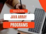 Java Array Programs For Beginners 2026 Javacodepoint