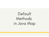 Default Methods In Java Map Java Developer Central