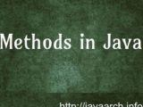 Methods In Java Java Architect Journey