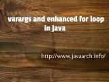Varargs Argument In Java Methods