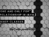 One And Only For Relationship Java Inner Class Use Of Inner Class