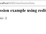 Spring Boot Session Example Using Redis Java Developer Zone