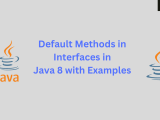 Default Methods In Interfaces In Java 8 Examples Javadzone