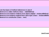 Method Reference In Java 8 Java Ocean