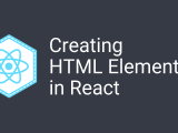 How To Create An Html Element In React Video Javascript For Wordpress