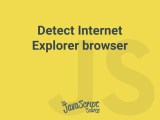 Detect Internet Explorer Browser Javascriptsource