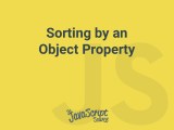 Sorting By An Object Property Javascriptsource