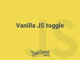 Vanilla Js Toggle Javascriptsource
