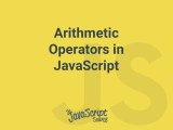 Arithmetic Operators In Javascript Javascriptsource