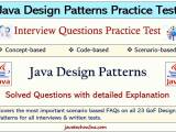 Java Design Patterns Interview Questions Practice Test Mcqs