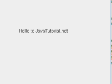 Display Text And Graphics In Java On Jframe Java Tutorial Network