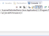 Java Scanner Delimiter Method Example