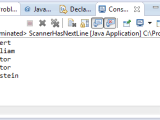 Java Scanner Hasnextline Method Example