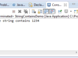 Java String Contains Method Example