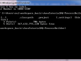 Java Processbuilder Command List Command Method Example