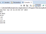 Java Calendar Get Int Field Method Example