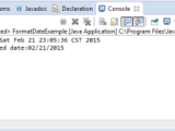 Java Simpledateformat Format Date Date Method Example