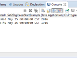 Java Simpledateformat Set2digityearstart Method Example