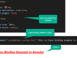 Class Binding In Angular Jayant Tripathy