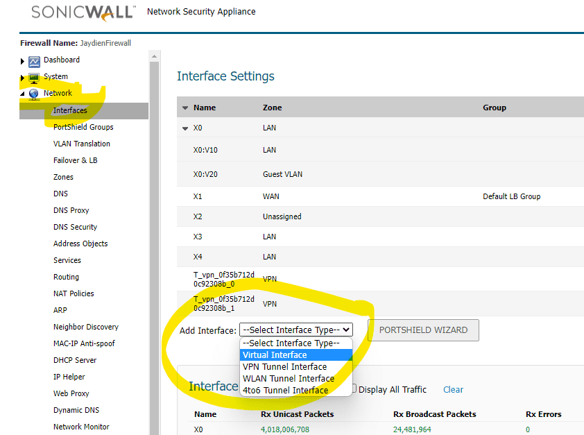 Creating a Guest VLAN on a SonicWall TZ Series Firewall | Jaydien