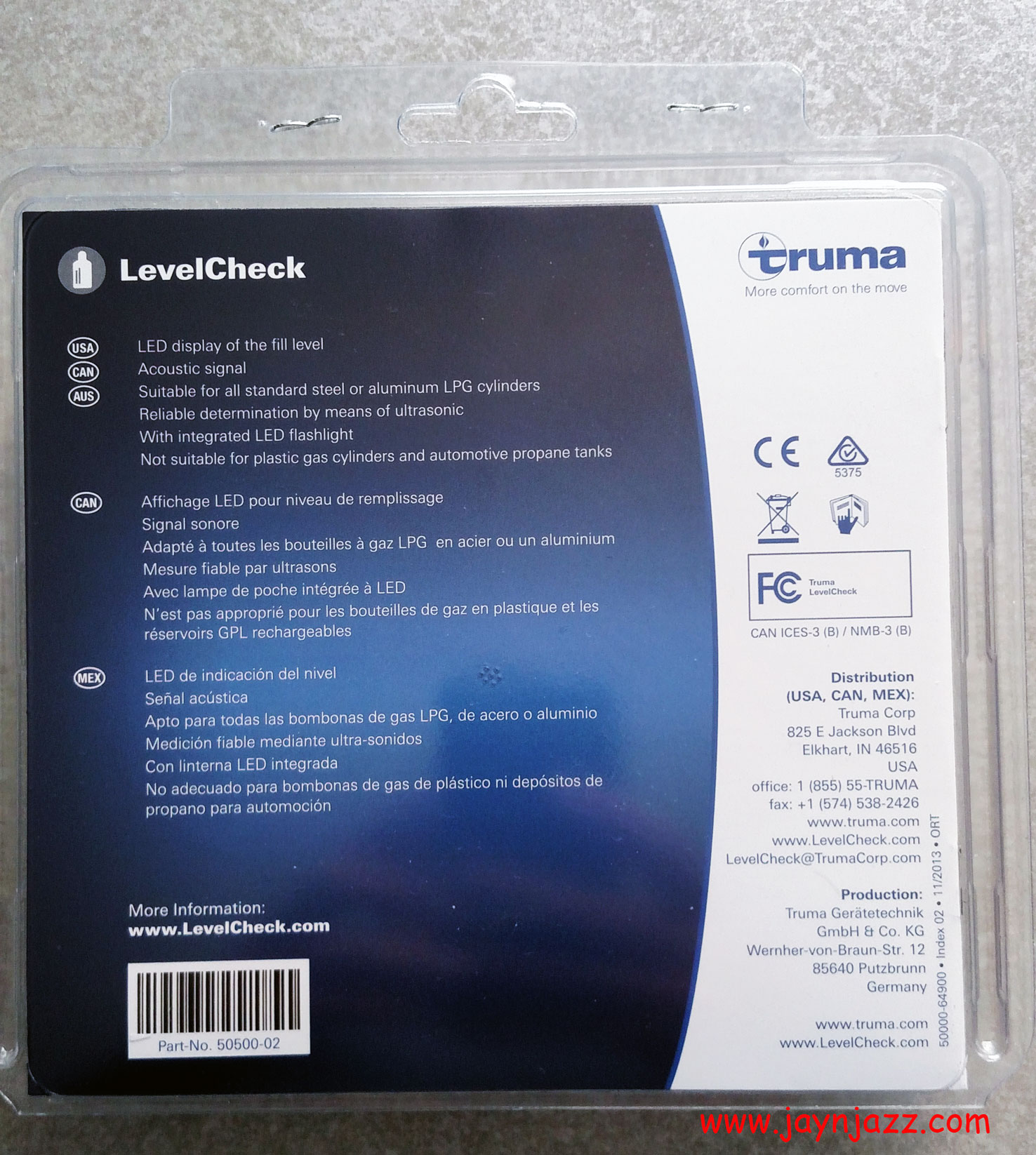 Another J&J Giveaway - Truma LevelCheck